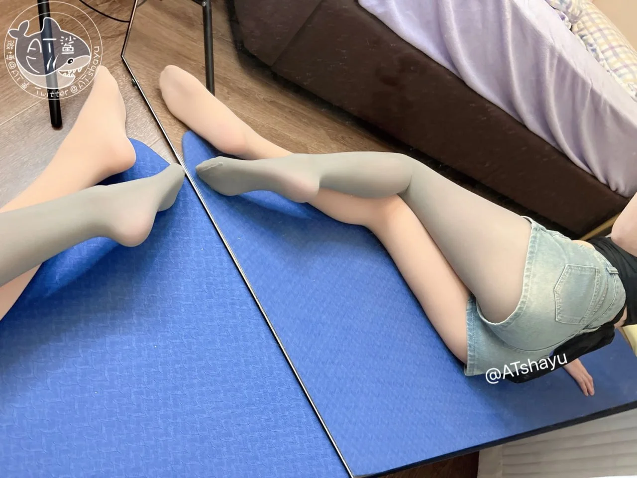 AT鲨 - 瑟瑟瑜伽 [52P 3V] | 91绅士 | 超清写真集 | 91shenshi